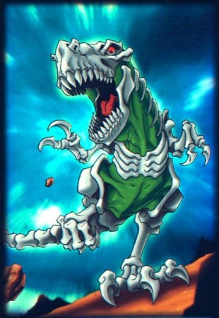 Deck Protector MTG Size Image Sleeves - Skeleton T-Rex - Case of 120 p ...