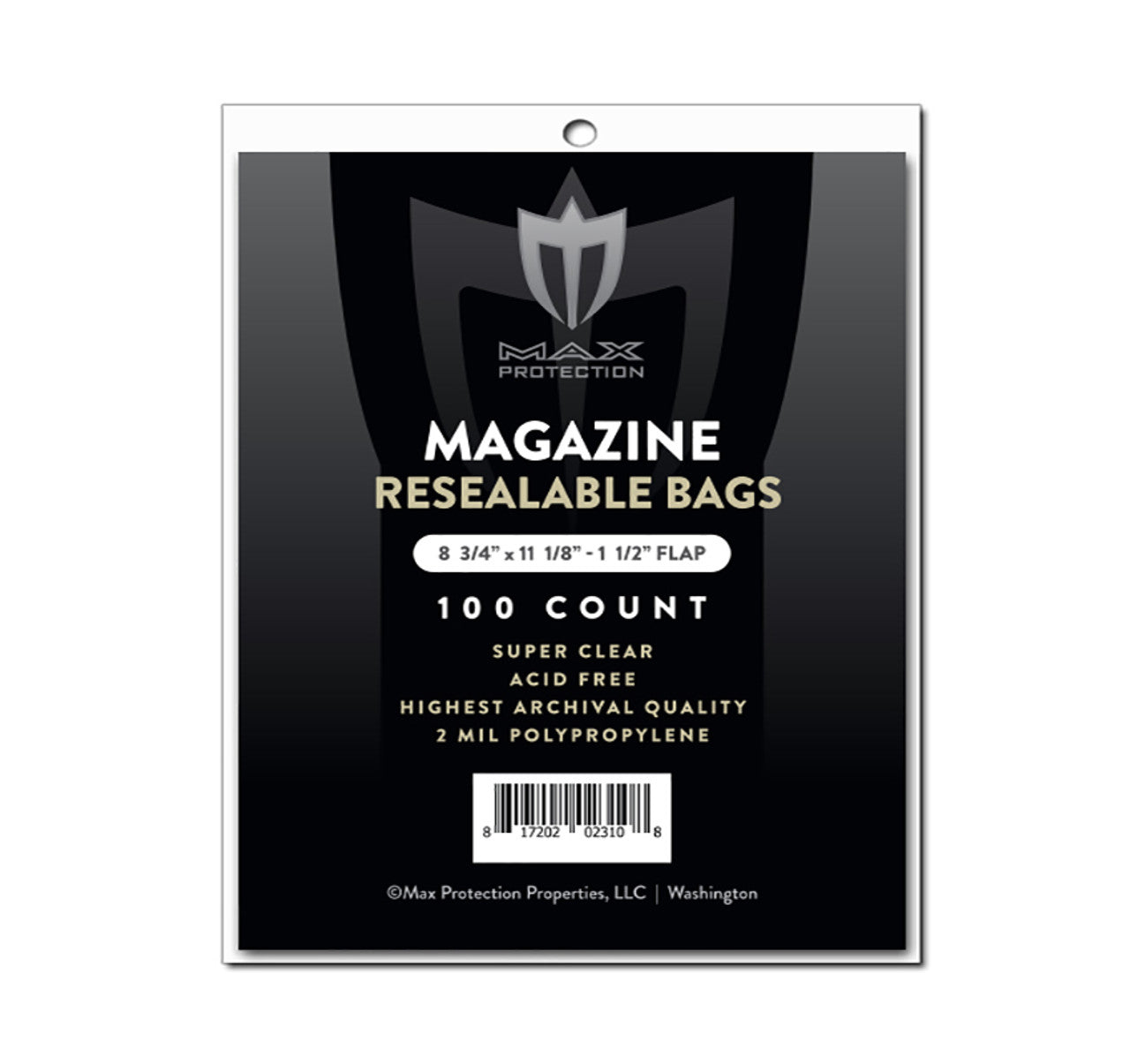 Resealable Magazine Bags - 100ct Pack – Columbia Sports Wholesale