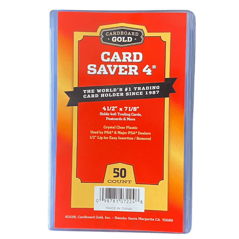 1000ct Card Saver 4 - Full Case - Semi Rigid Holders – Columbia Sports ...